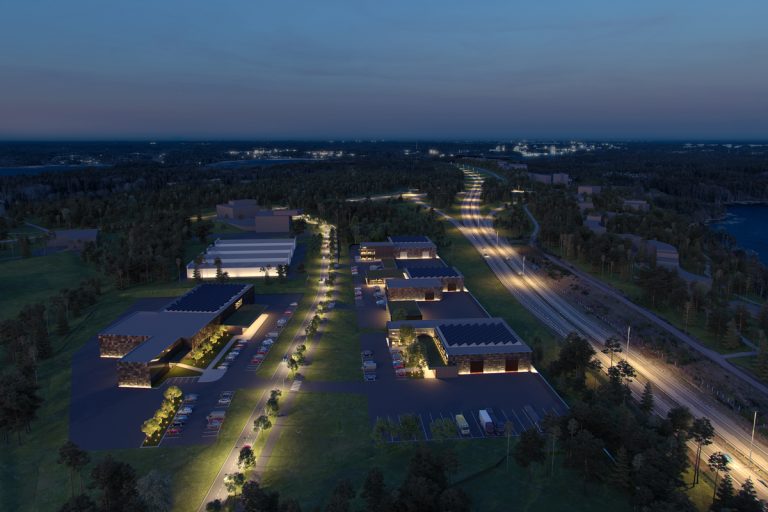 Sundsberg Business Area is now West 51 - Ekerakennus